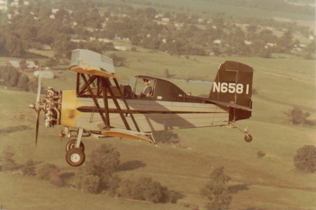 Flying the G164A AgCat -Tedder Aviation, New Boston, TX - 1980