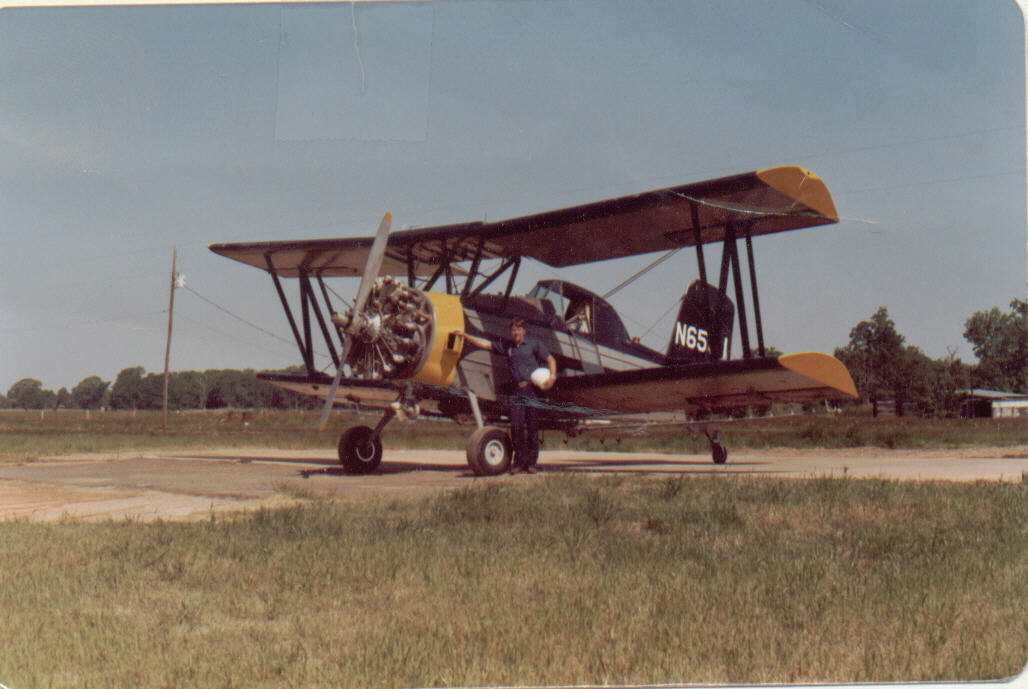 Flying the G164A AgCat -Tedder Aviation, New Boston, TX - 1980